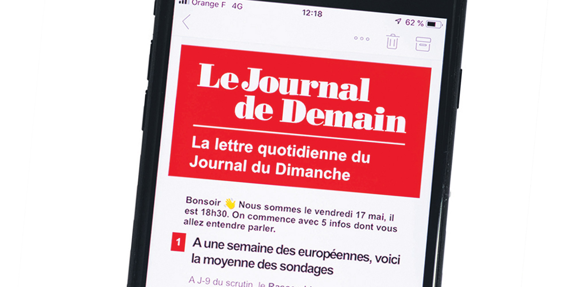 Le-JDD-lance-une-lettre-d-info-quotidienne - Agence Passionnément